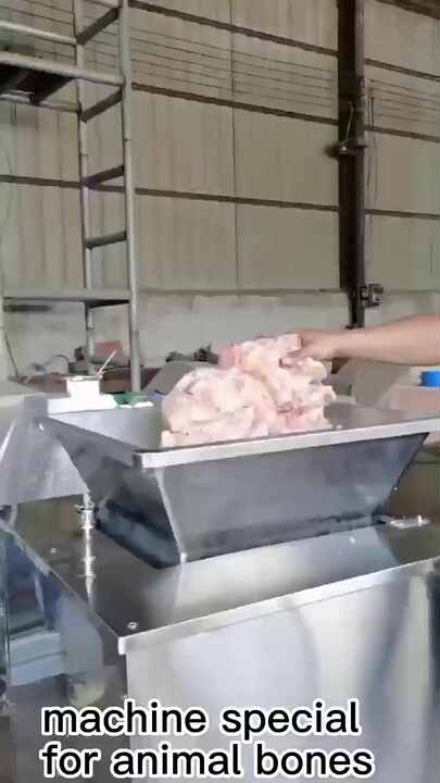 Cattle Bone Shredder/cow Bone Crusher - High Efficiency