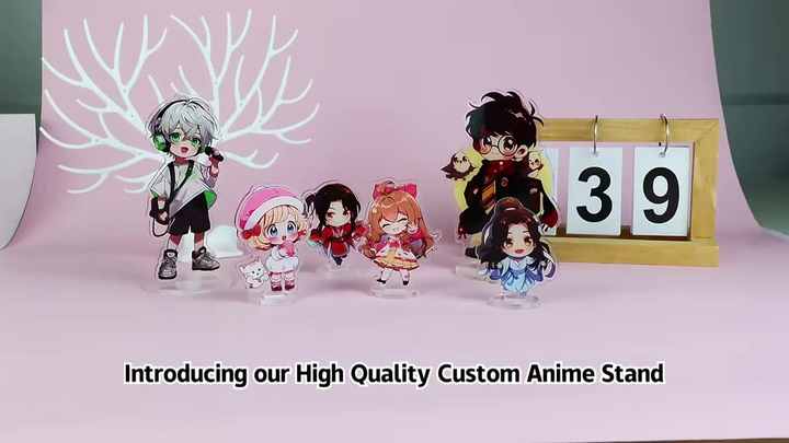 Custom Anime Double-Sided Standee Clear Acrylic with UV Printing ...