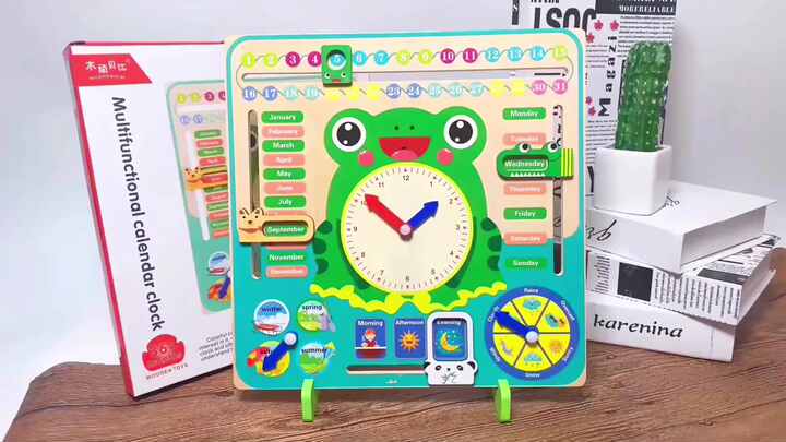 Montessori Educational Calendar - Seasonal Cognition Toys