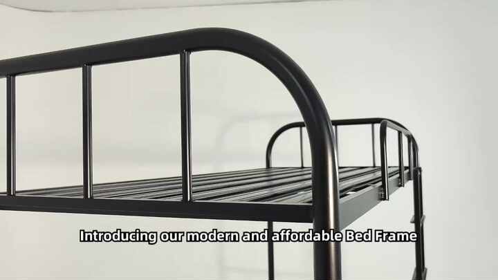 Wholesale Price Metal Bunk Bed Frame Knock down Heavy Duty