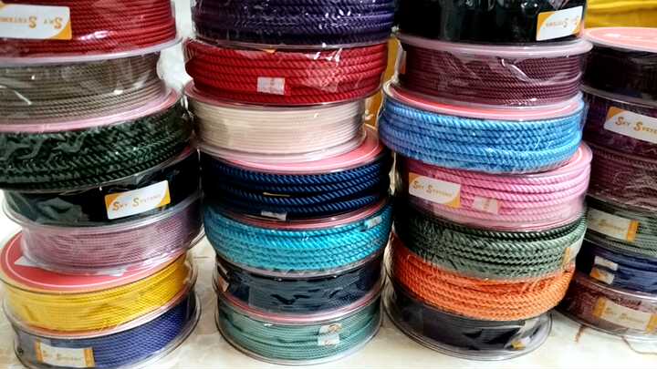 Milan Nylons - Premium Nylon Braided Knotting Silk Rope