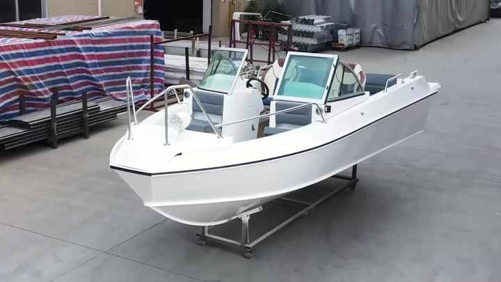Kinocean 2022 Popular Deep V Bottom Jet 16ft Aluminum Boat for Fishing