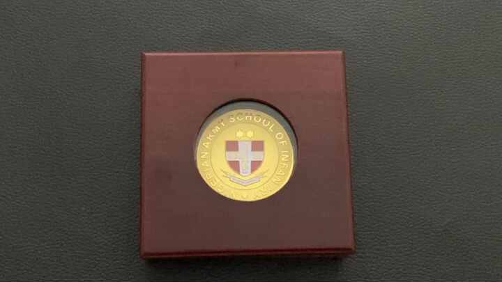 Custom Luxury Real Gold Plating Logo Commemorative Coin