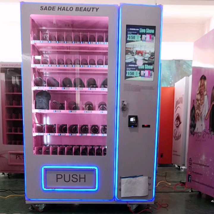 Smart 24 Hours Self-Service Automatic Custom Hair Vend Machine