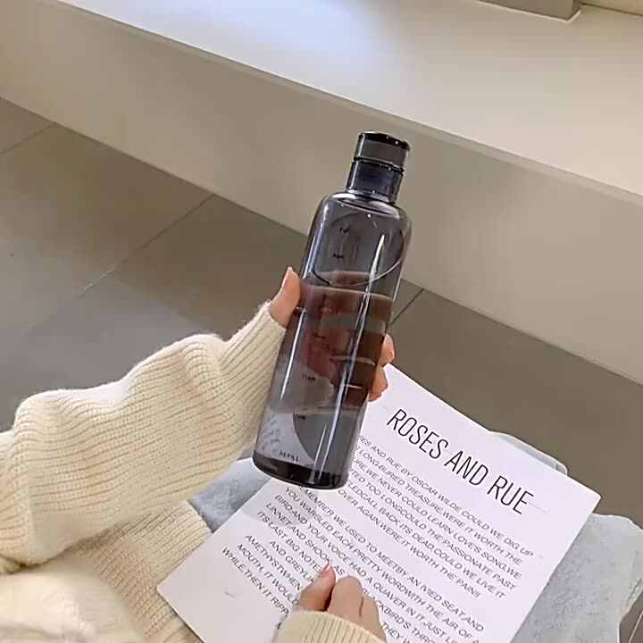 Celine Water Bottle - Reusable Glass for Gym & Gifts