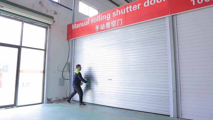 Multifunctional Steel Roll up Doors for Residential Garages