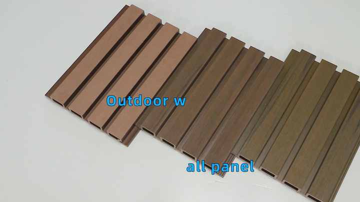 WPC Waterproof Exterior Wall Cladding Panels - OEM/ODM Available