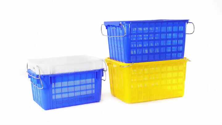 Harvest Plastic Ventilated Box - Perfect for Vegetable Storage