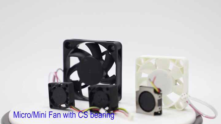 25x25x10mm DC Brushless Cooling Fan - 12V, 40,000 Hours Life