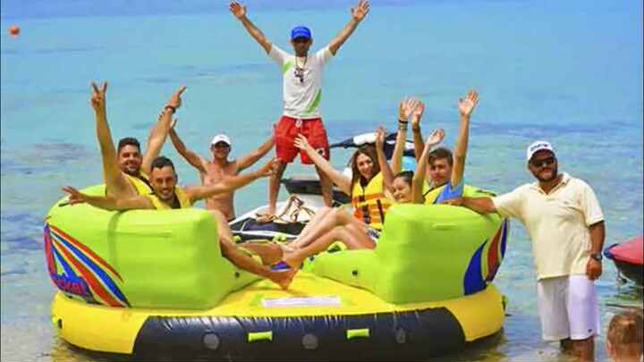 New Design Commercial Grade Inflatable Water Ski Ufo Towable Tube For ...