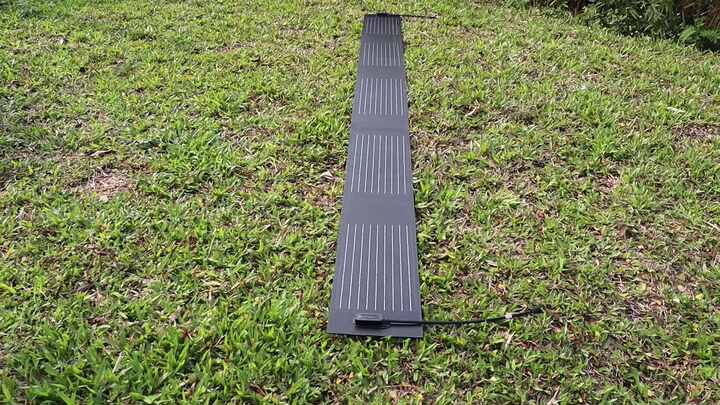 Narrow Long 12V 75W 100W 150W Monocrystalline Solar Panel Rollable ...