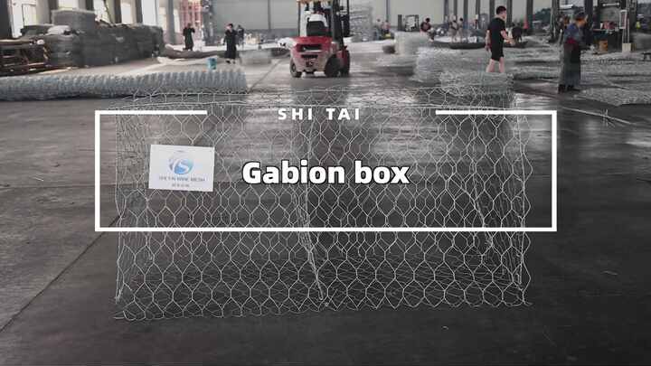 High Quality Galvanized Pvc Coated Gabion Box Stone Cage Gabion Basket ...