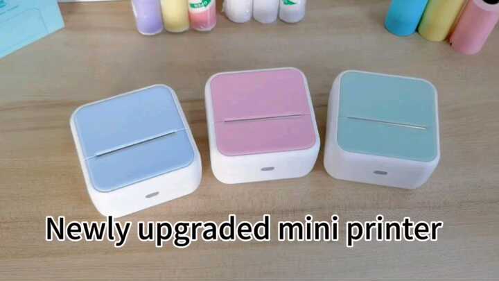 Tik Tok Ama Zon Portable Thermal Mini Printer Paper Photo Pocket Bt ...