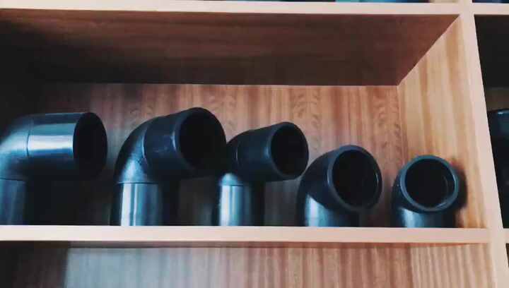 Customized Black Hdpe Stub End Flange Fittings For Pe Pipe Oem
