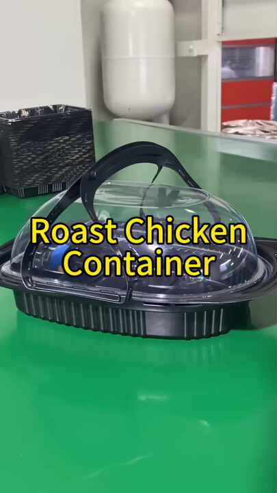 Custom Chicken Packaging Container Disposable Microwavable Chicken Box ...