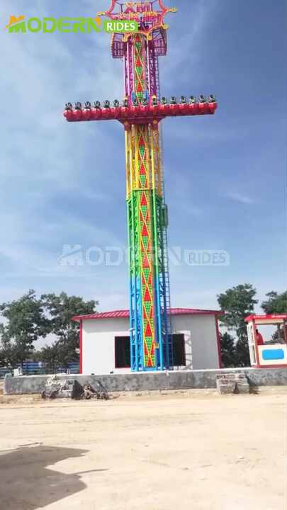 Thrill Rides - Free Fall Swing Drop Tower for Theme Parks