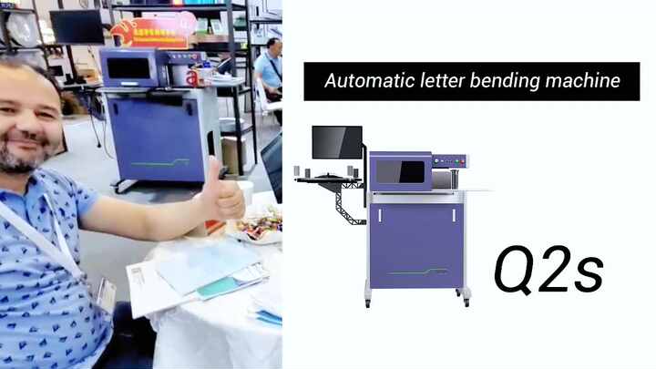 Flat Aluminium Coils Channel Letter Bending Machine for 3d Letter ...