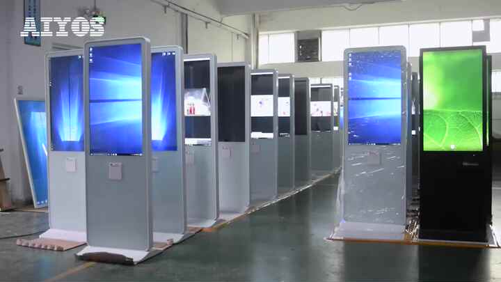 55" Inch Indoor LCD Digital Signage - Smart Advertising Kiosk