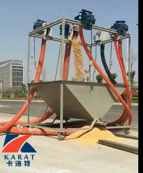 Grain Suction Machine Flexible Screw Auger - 1 Year Warranty