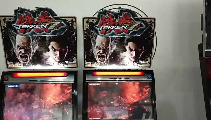 Original Tekken 7 Arcade Video Game Machine for Sale - 1-2 Player ...