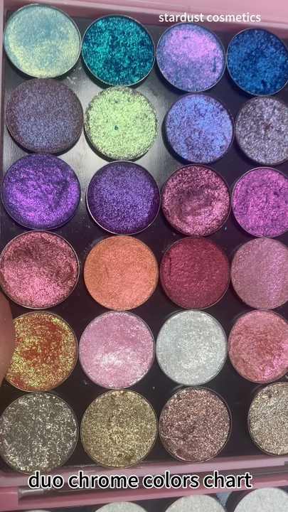15 Color Paper Palette - Multichrome Duochrome Eyeshadows
