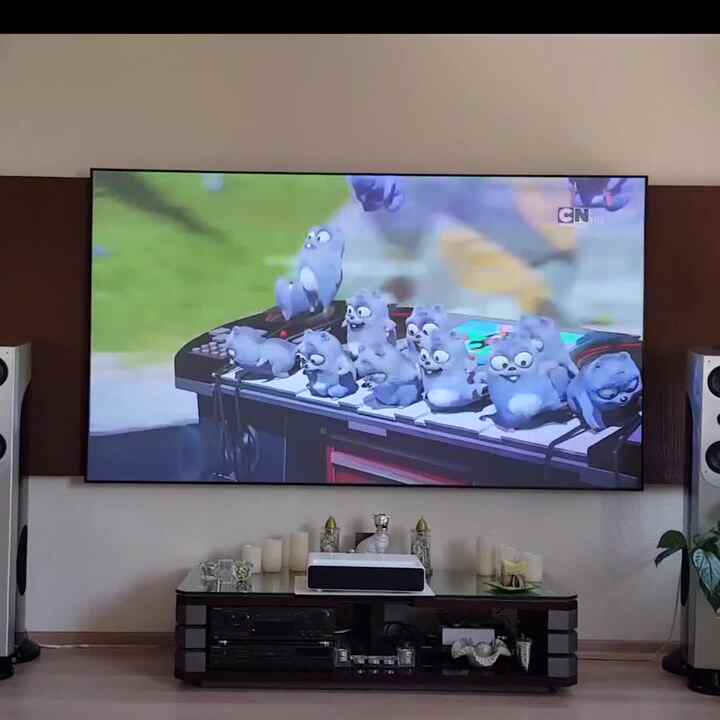 4k Home Theater Ultra Short Throw Alr Pet Crystal Projection Screen For ...