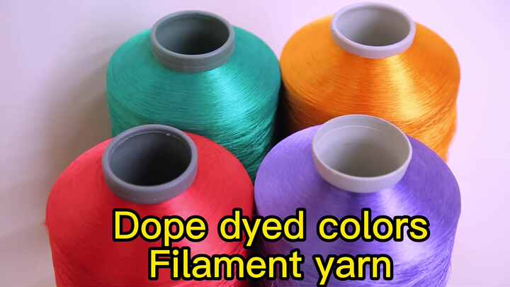 Twisted Polyester Yarn Fdy Bright 40d12f Fdybr Yarn Brown Polyester ...