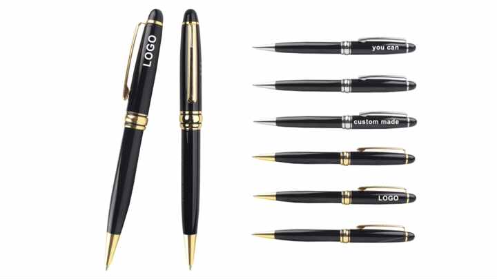 High Quality Luxury Metal Pen With Business Oem Custom Branded Logo ...
