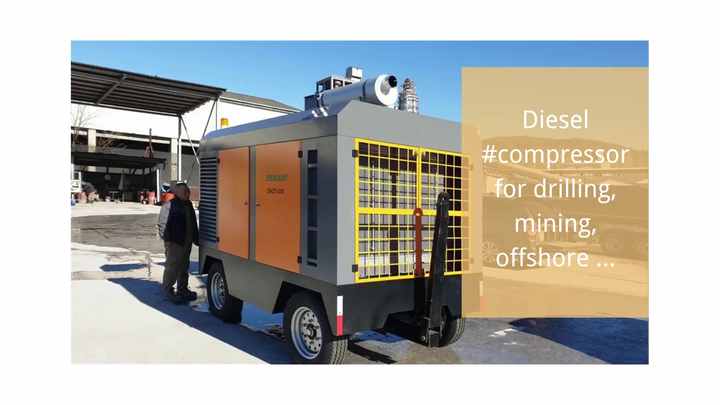 800 CFM Portable Diesel Compressors - Reliable Air Solutions