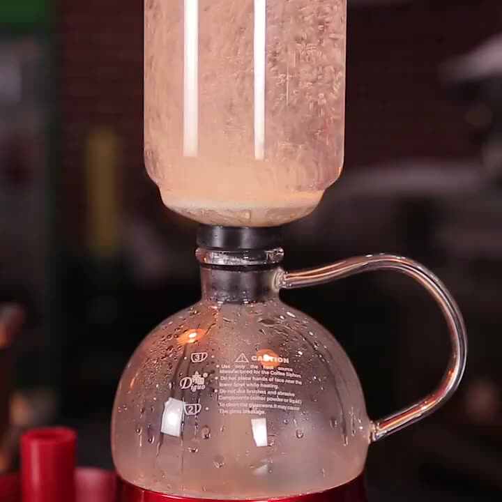 Arriart Stainless Steel Syphon Coffee Maker Electric Siphon Coffee ...