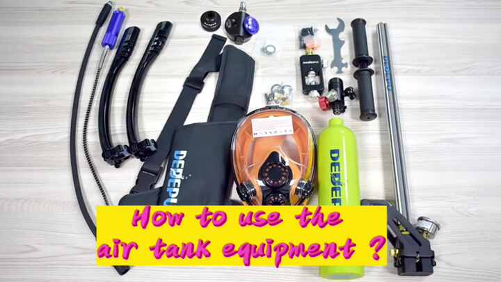 High Pressure Scuba Diving Tank - 25minutes Breathing Time