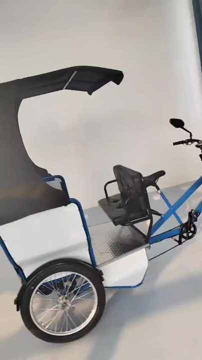 750w Brushless Motor Pedicab Rickshaw 5 Seats Bike Taxi Tricycles With ...