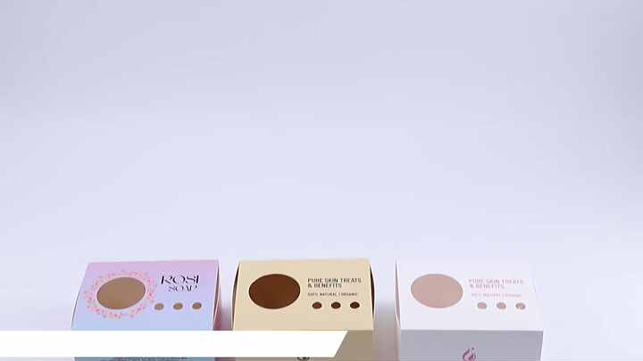 Eco Friendly Soap Bar Packaging - Custom Folding Cartons