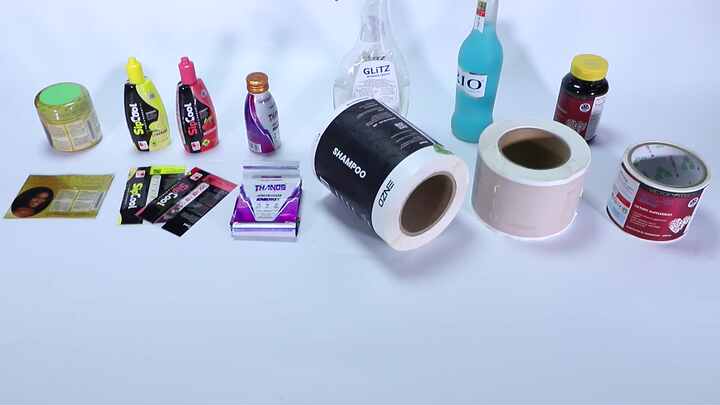 High Quality Water Bottle Label - PVC PET for Plastic Bottles
