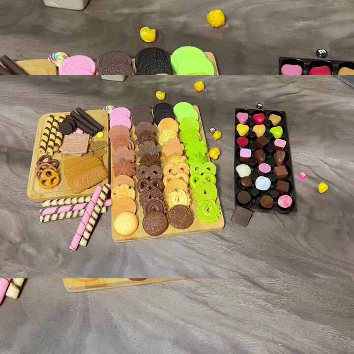 DIY Toys Play Cookies - Simulation Props & Model Accessories