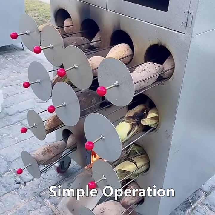2024 New Design Baked Sweet Potato Furnace Machine/Roasted Sugarcane ...