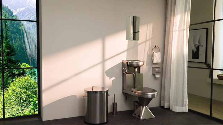 Stainless Steel Portable Toilets - Durable & Efficient