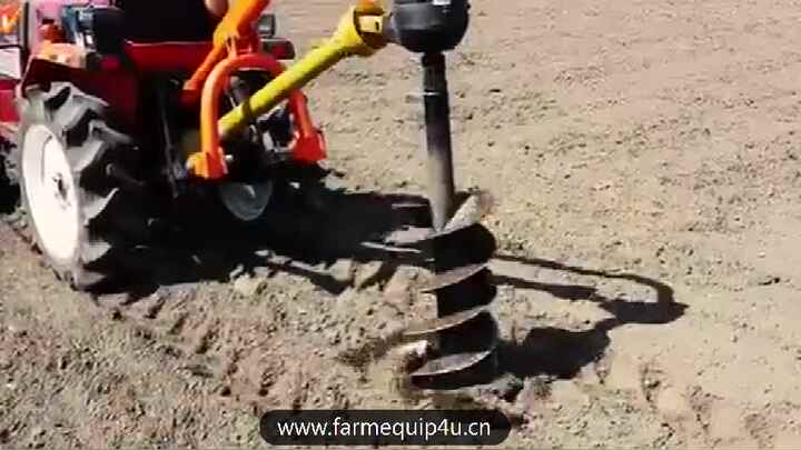 Tractor 3 Point Post Hole Digger - Efficient Tree Hole Borer