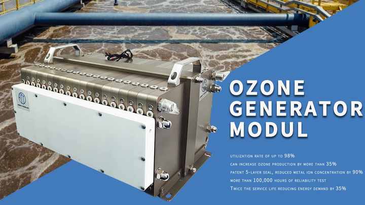 JM PO-700 100g 200g 300g 500g 1kg 5kg Panel Ozone Generator Integrated Module Water Treatment ...
