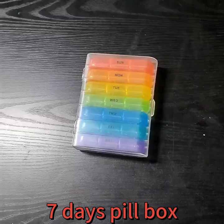 Wholesale 7 Day & 4 Times Pill Organizer Weekly Pill Box| Alibaba.com