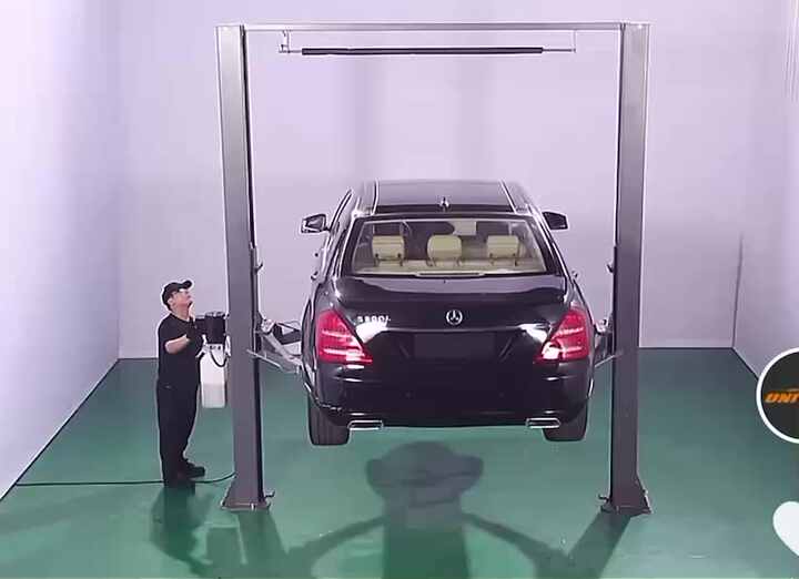 10000LBS/ 4500kg Two Post Car Lift - Boscar Workshop Elevator