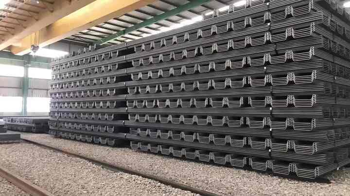 Larssen Hoesch VL 600 Hot Rolled Z Type Steel Sheet Pile - Non-Alloy ...