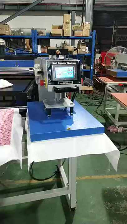 Factory Wholesale Semi-Automatic Pneumatic Heat Press Machine 40X60 for ...