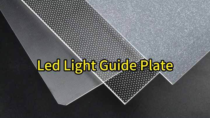 Kunxin Various Size Optical Clear PMMA Led Light Guide Plate 4mm 5mm ...