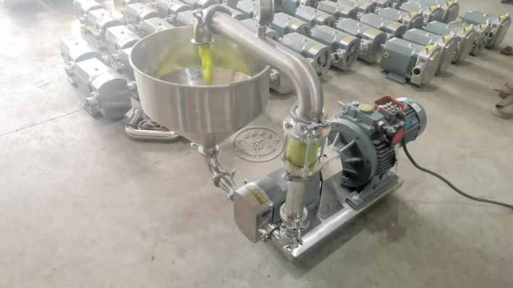 High Shear Homogenizer Pump - Stainless Steel Lobe Rotary