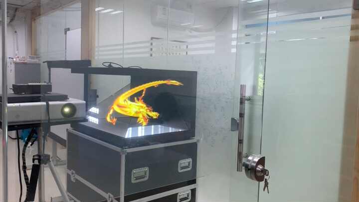 1.524x2m Holographic Rear Projection Film - Transparent & Clear