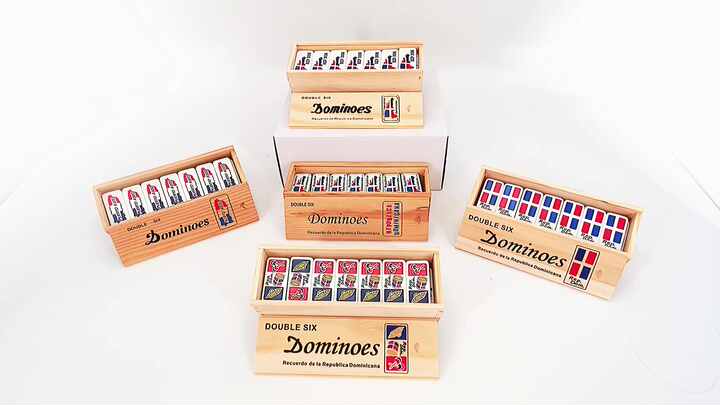 Custom Double Six Domino Game Set from Republica Dominicana