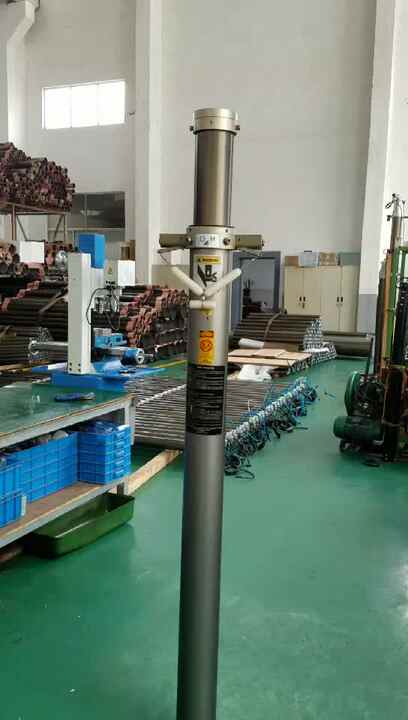 40ft Pneumatic Telescoping Mobile Security CCTV Camera Trailer with 12m ...
