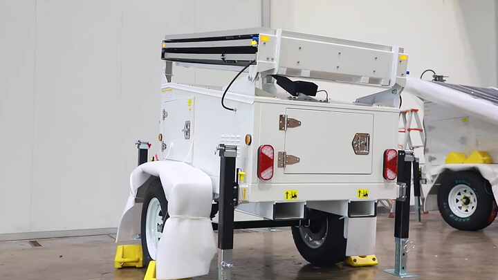 Hot Sale Mobile Solar Power Trailer Systems by VALIANT POWER