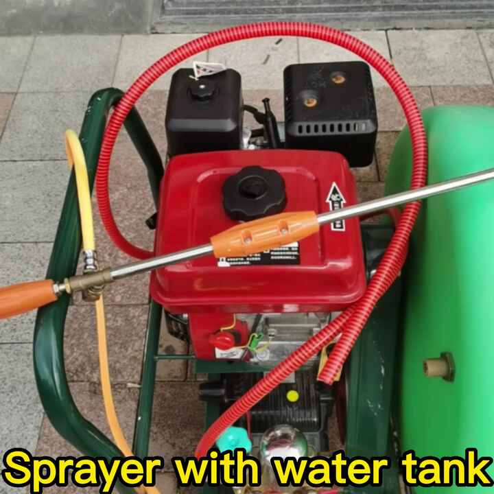 200L Agricultural Trolley Power Sprayer Gasoline Machine with Wheels ...
